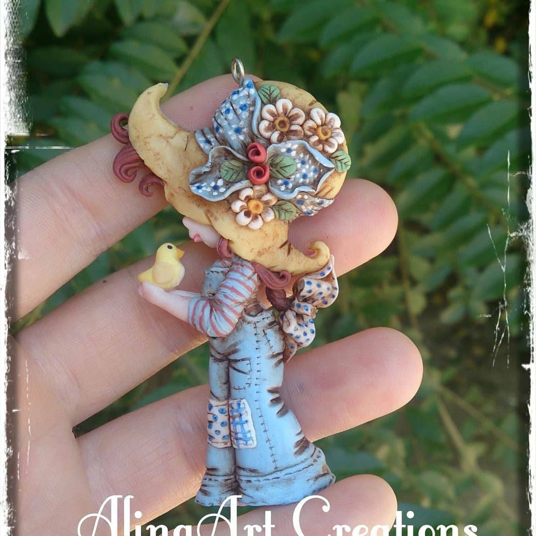 Sarah Kay Doll Necklace to Order - Etsy