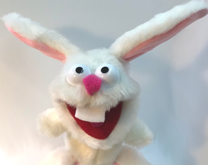 Bunny Rabbit Hand Puppet - Etsy