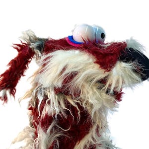 Delux Scruffy Dog Hand Puppet - Etsy