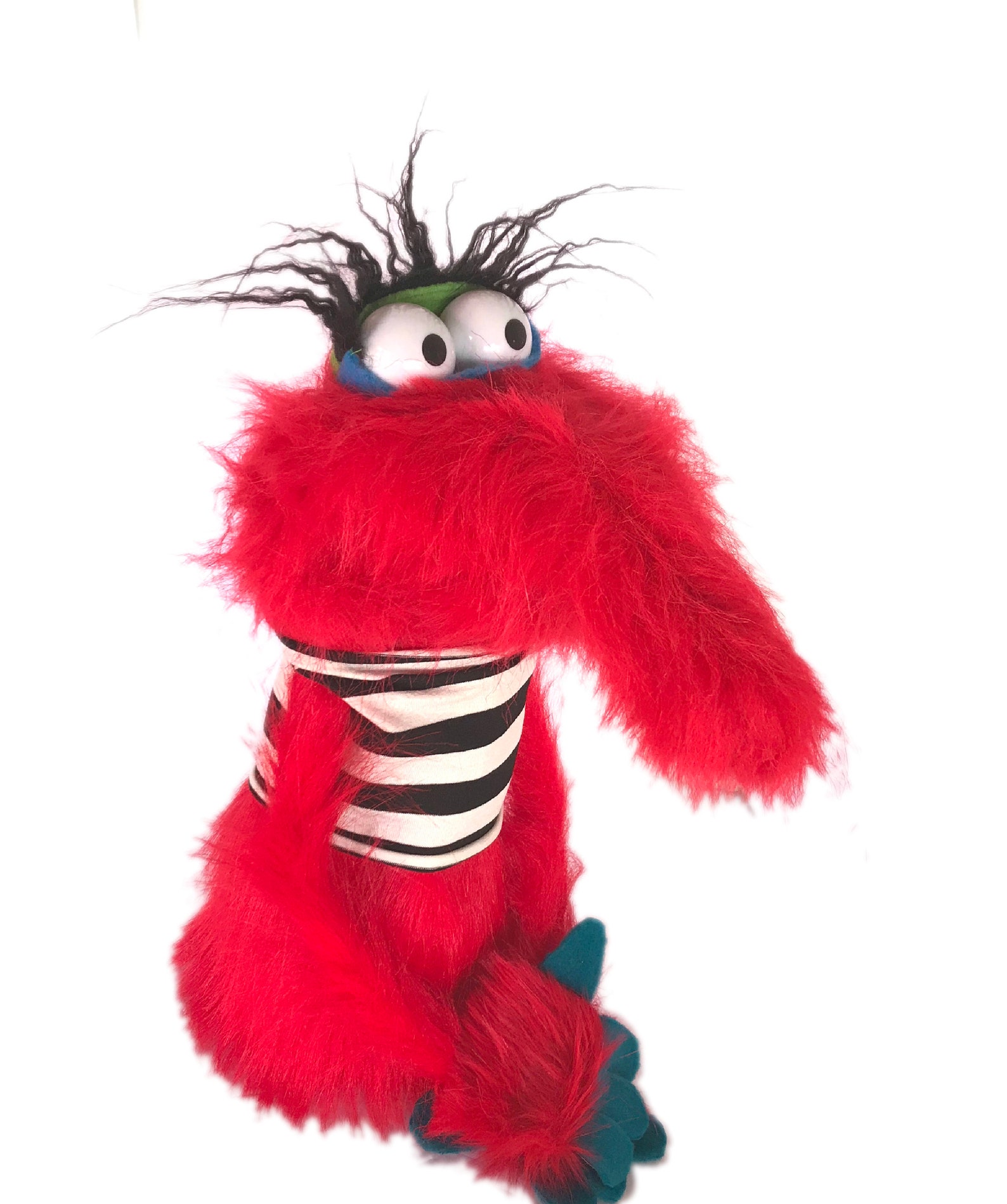 Red Shnoz-pro Professional Monster Hand Puppet | Etsy Canada