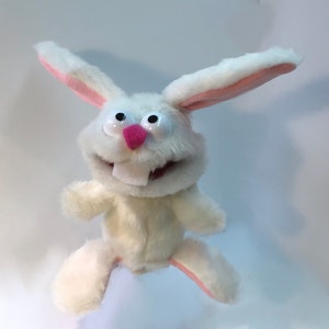 Bunny Rabbit Hand Puppet - Etsy