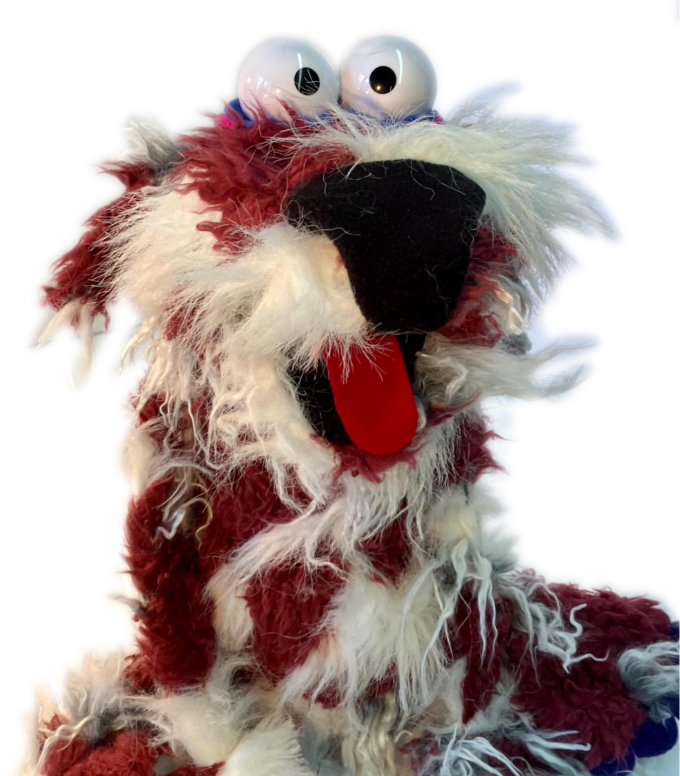 Delux Scruffy Dog Hand Puppet - Etsy