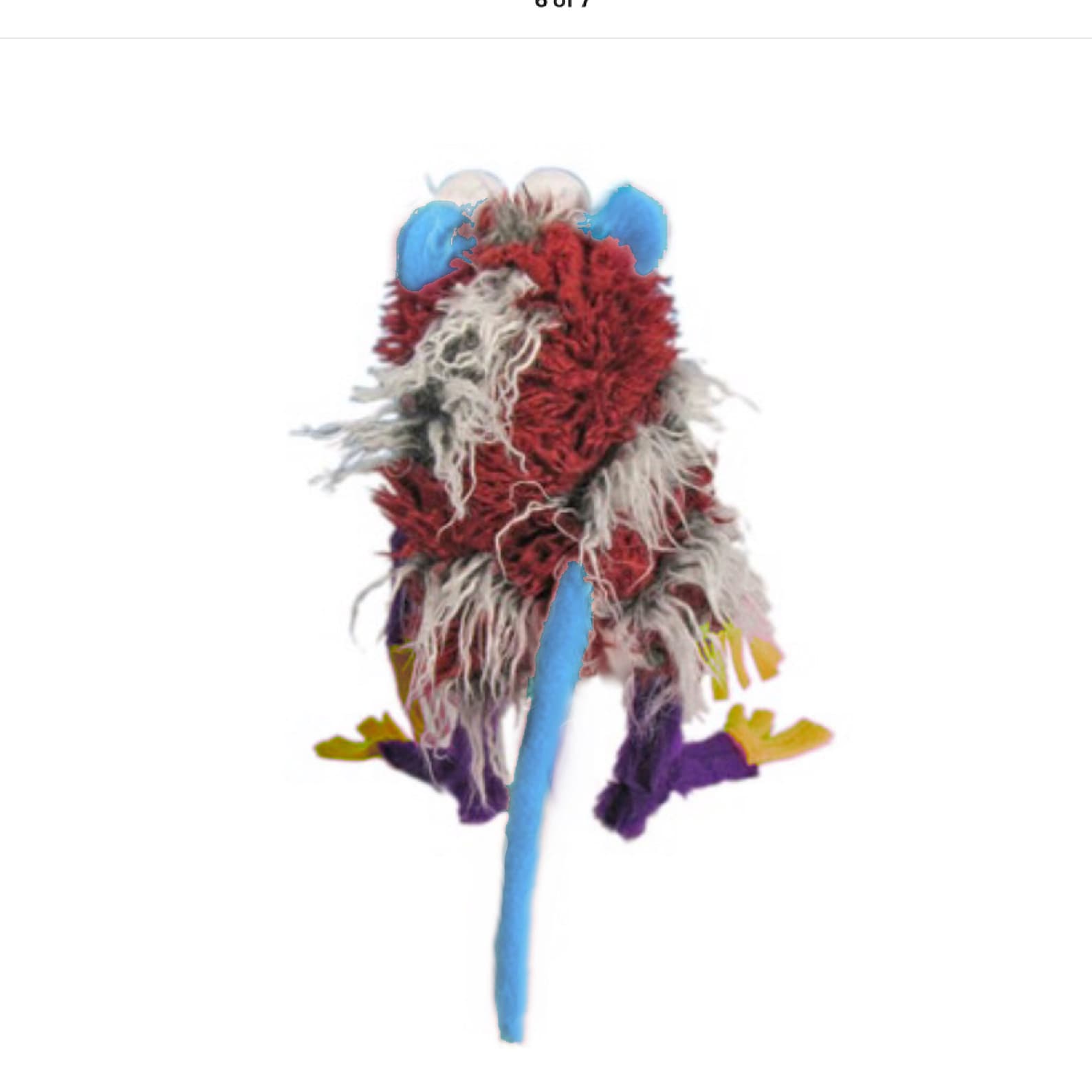 Rat Hand Puppet With Squeaker - Etsy