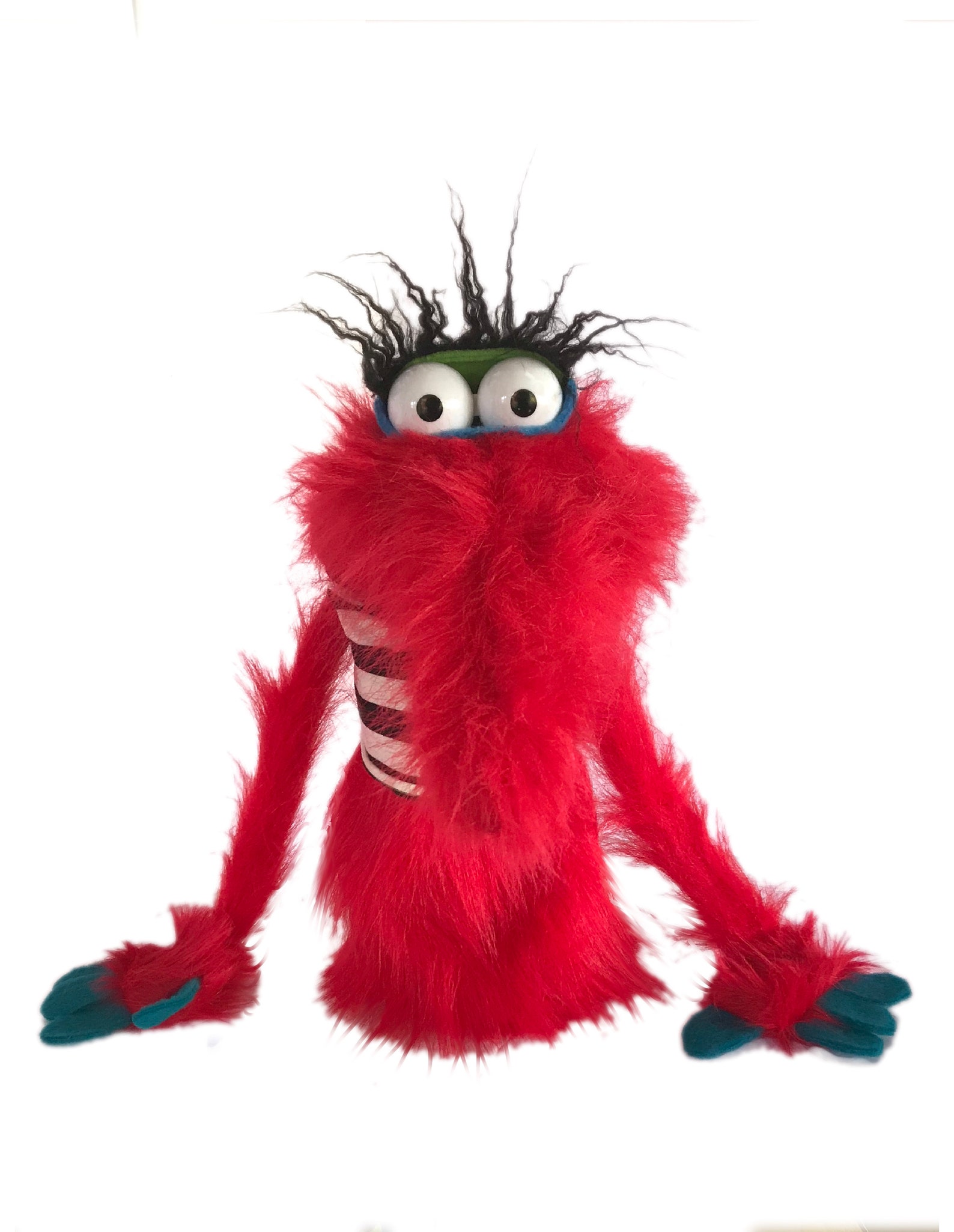 Red Shnoz-pro Professional Monster Hand Puppet | Etsy Canada