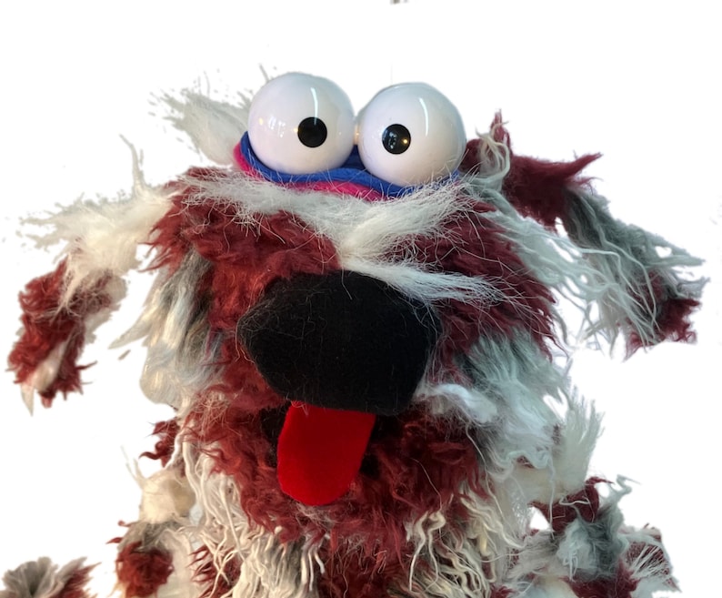 Delux Scruffy Dog Hand Puppet - Etsy