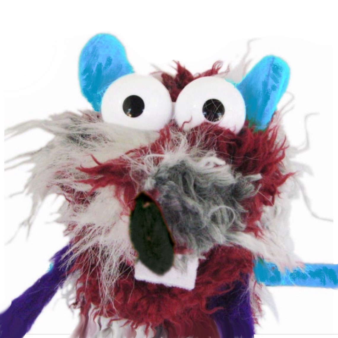 Rat Hand Puppet With Squeaker - Etsy