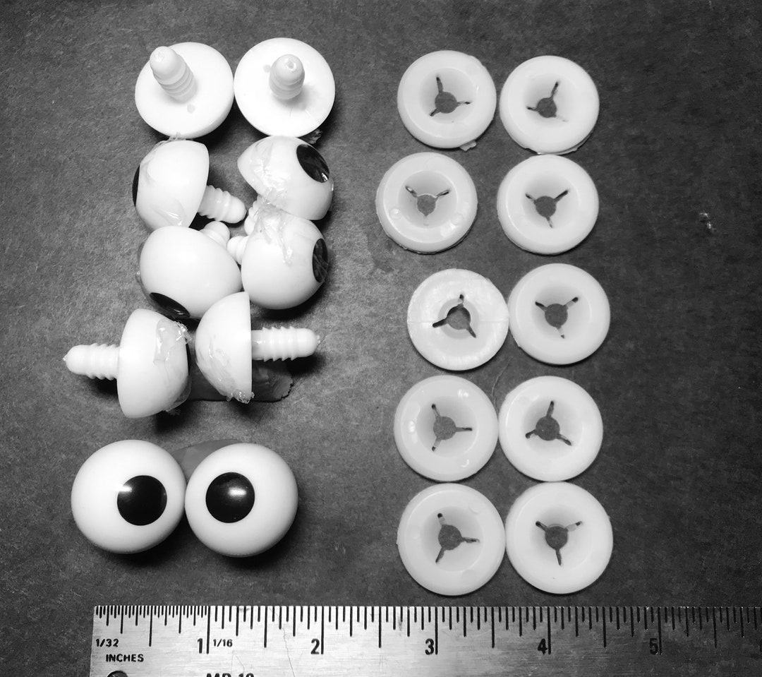 Five (5) Pairs of Small Puppet Eyes. 10 X 24mm Eyes - Etsy