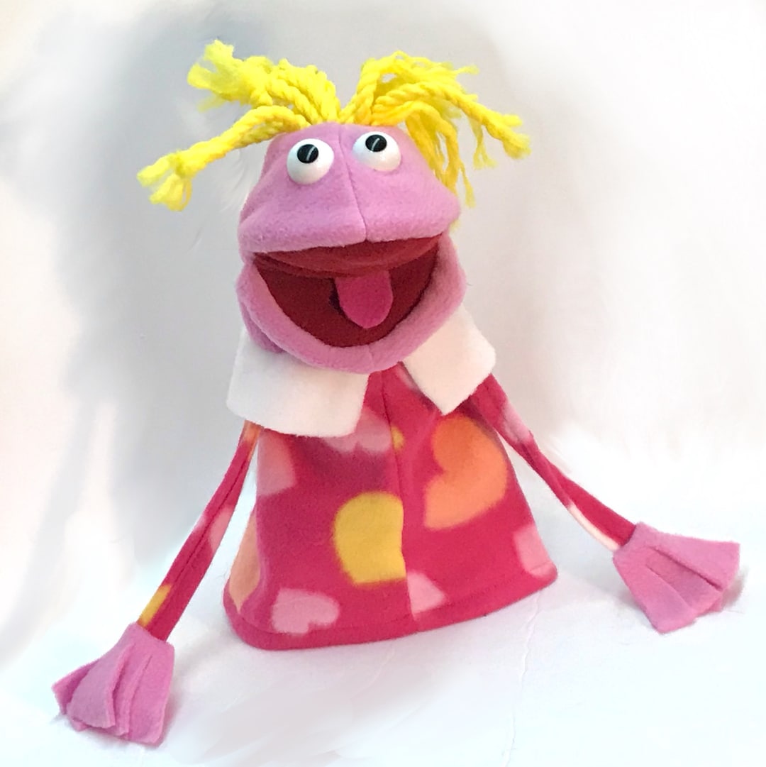 Girl Hand Puppet - Etsy