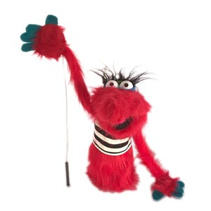 Red Shnoz-pro, Professional Monster Hand Puppet - Etsy