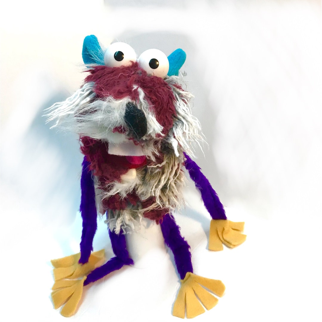 Rat Hand Puppet With Squeaker - Etsy