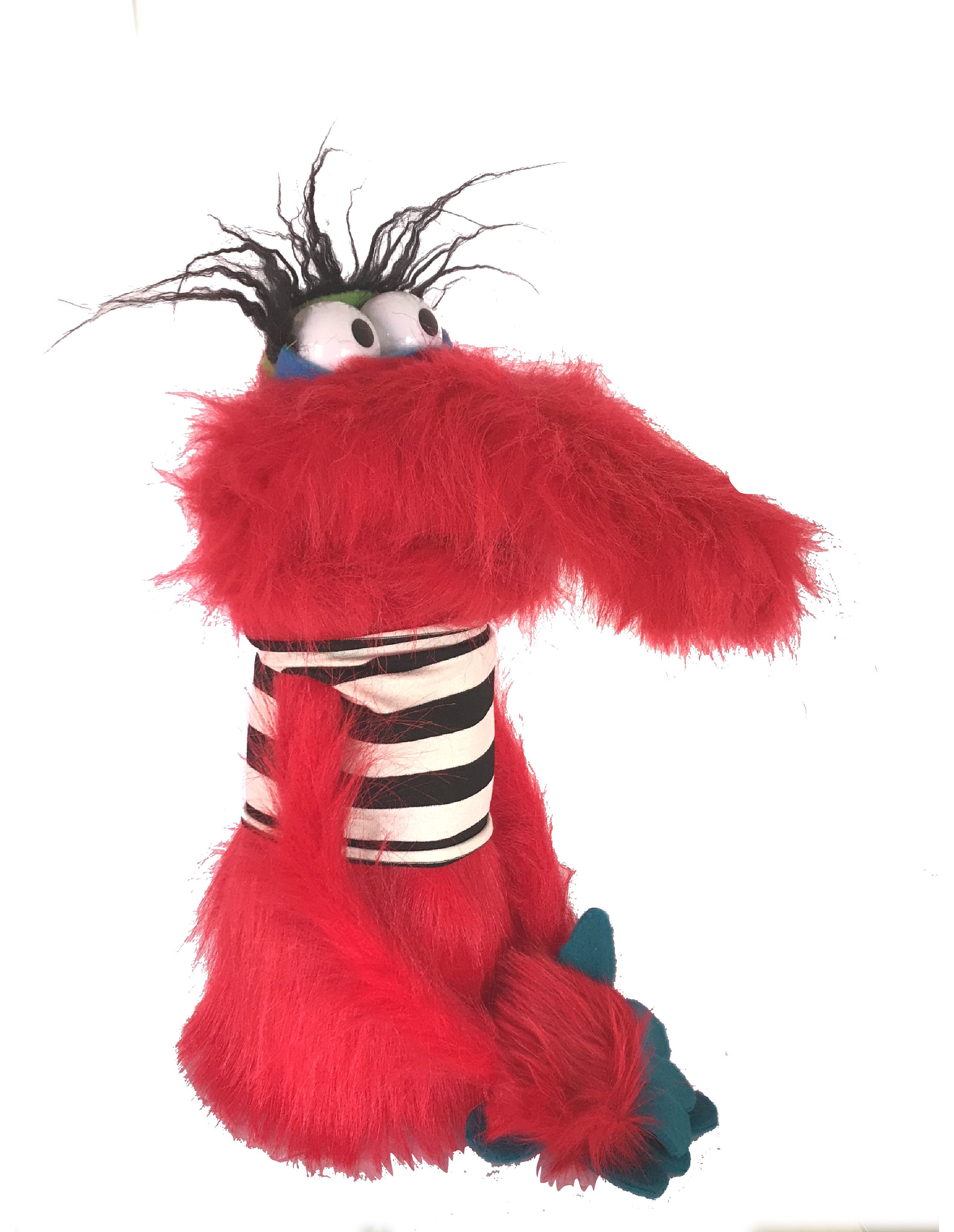 Red Shnoz-pro Professional Monster Hand Puppet | Etsy Canada