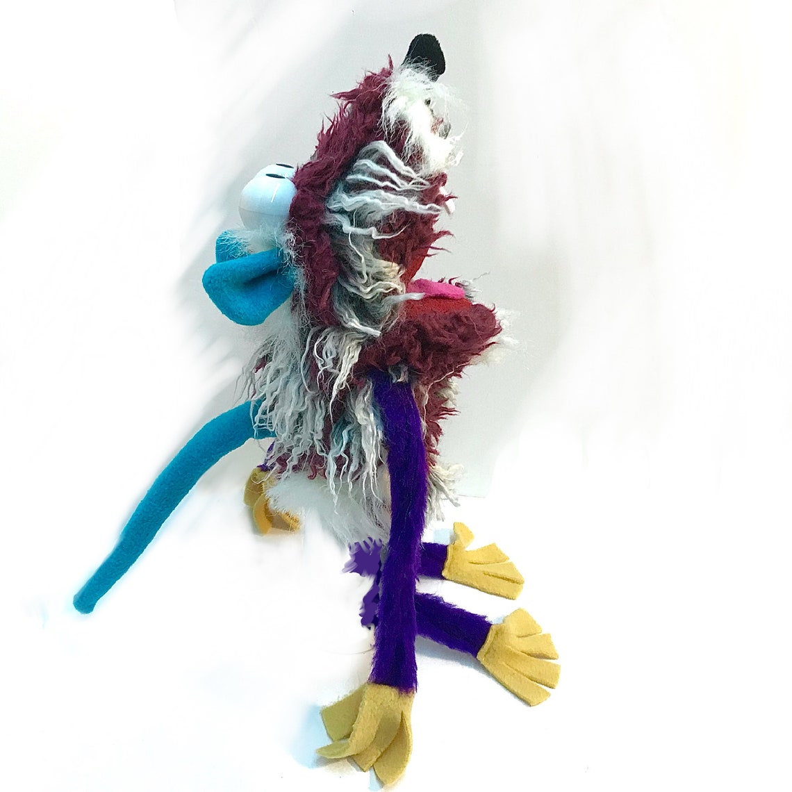 Rat Hand Puppet With Squeaker - Etsy