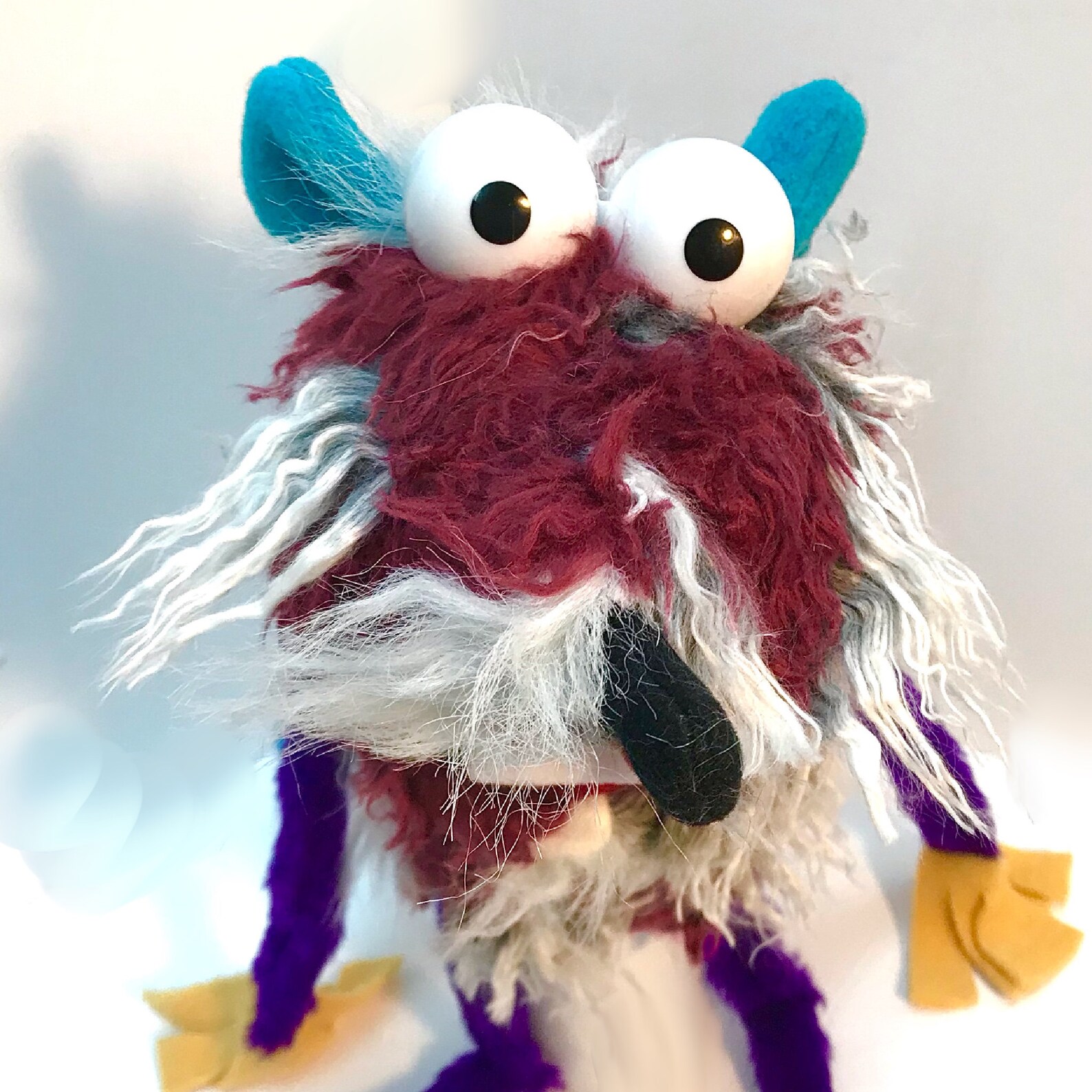 Rat Hand Puppet With Squeaker - Etsy