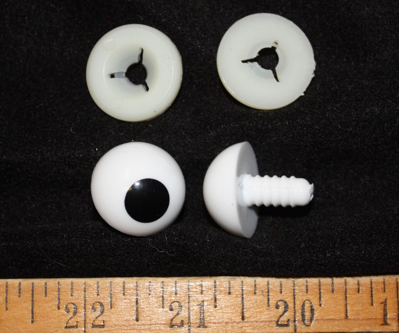 Five (5) Pairs of Small Puppet Eyes. 10 X 24mm Eyes - Etsy Canada