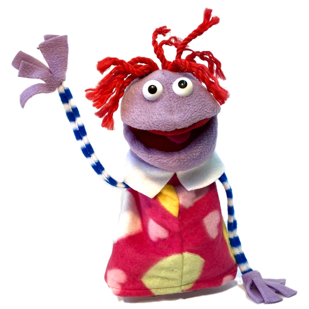 Girl Hand Puppet - Etsy