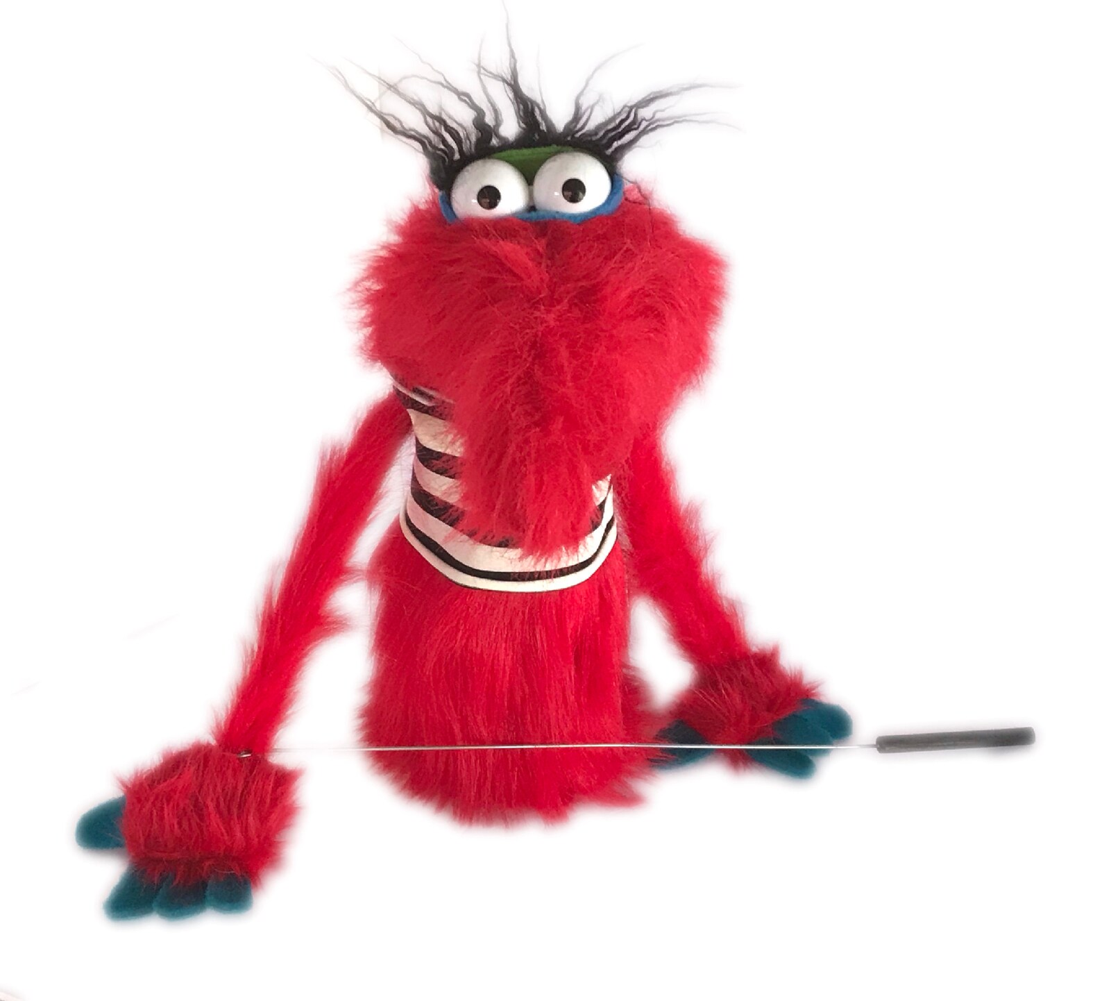 Red Shnoz-pro Professional Monster Hand Puppet | Etsy Canada