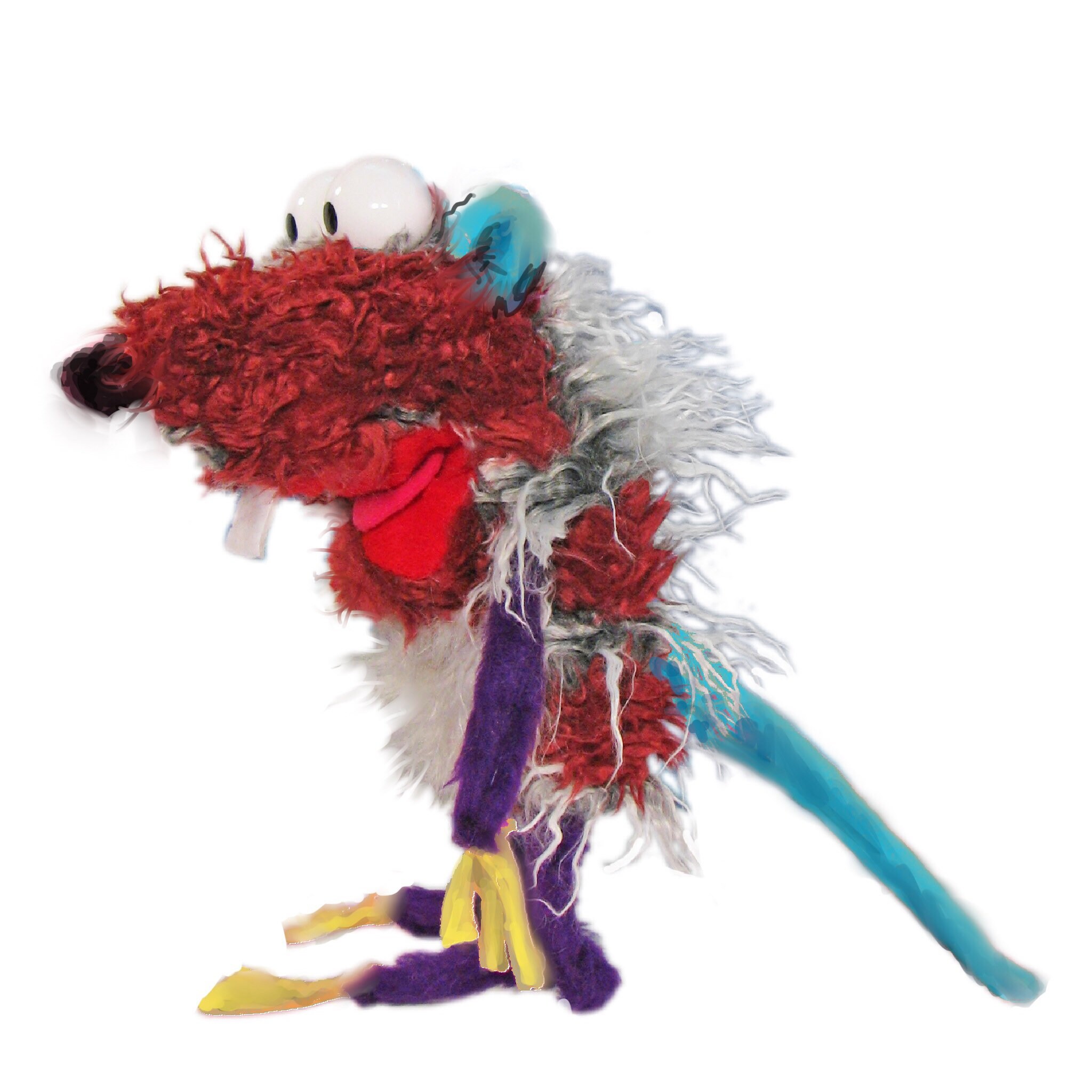 Rat Hand Puppet With Squeaker - Etsy Canada