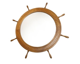 Ship Wheel Mirror - Etsy