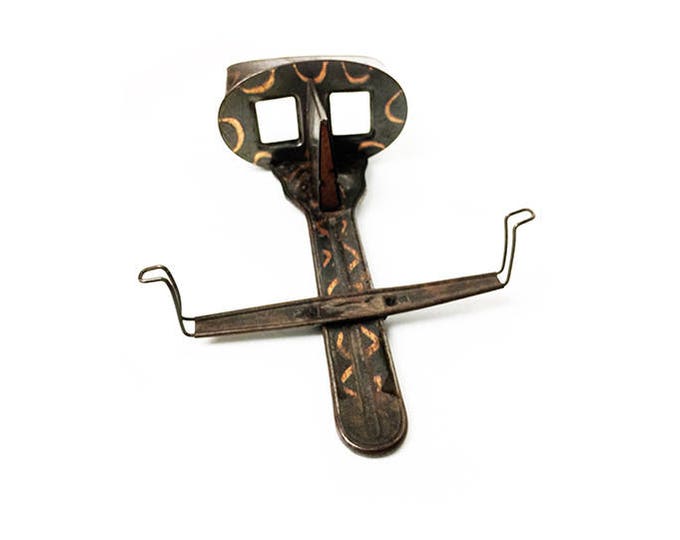 Antique Metal Stereoscope With Unique Design, Made in New York in 1904 ...