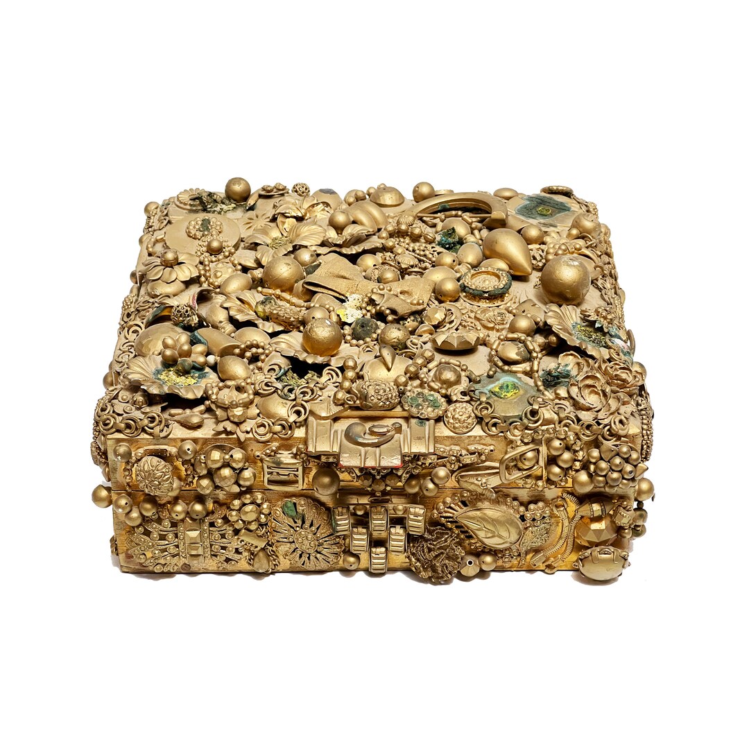 1950's Opulent Gilded Morgan Cigars Box - Etsy