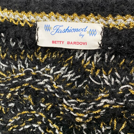 Mid-Century 1950's Handmade Custom Knit Betty Bardovi… - Gem