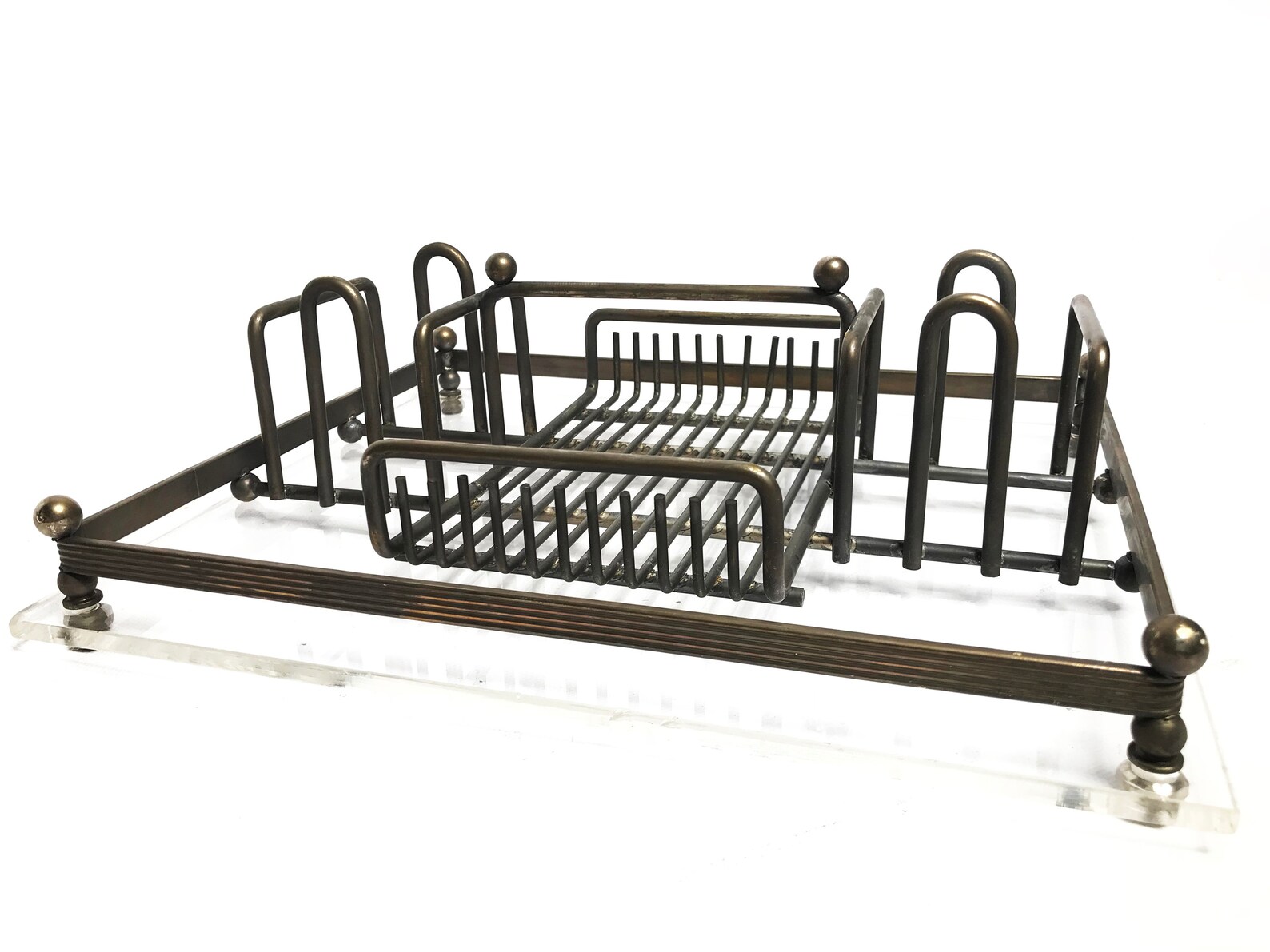 Vintage Mid Century Diner Napkin and Condiment Rack / Caddy | Etsy