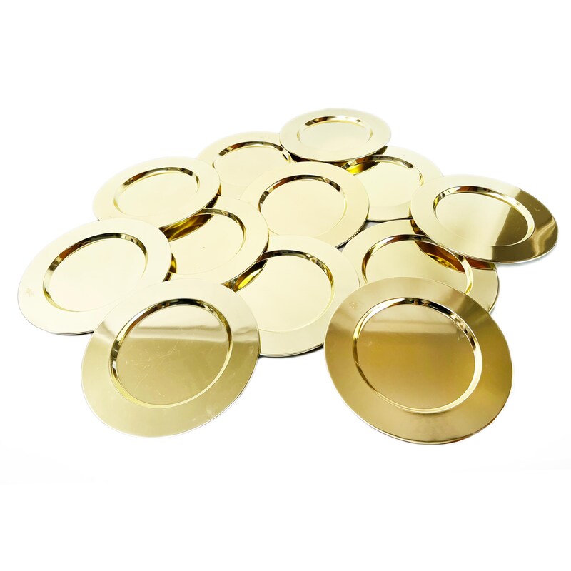 Gold Charger Plates - Etsy