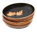 Vintage Mid Century Set of 4 Hand Thrown York Rose Pottery Dishes, Made ...