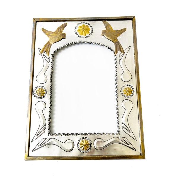 Tin Punch Picture Frame - Etsy
