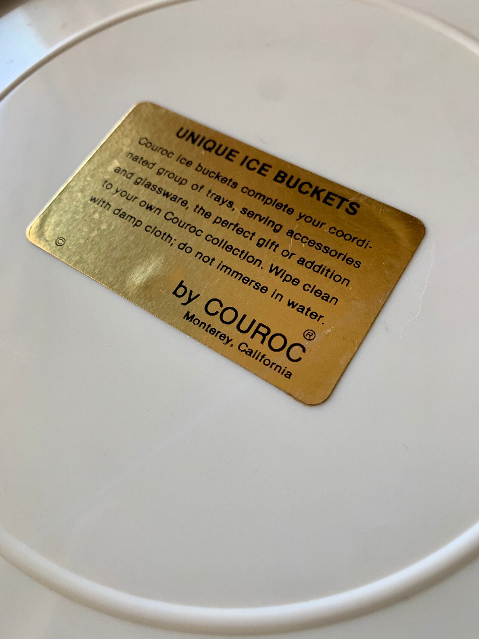 Mid-century Modern Couroc Fish Market Ice Bucket & Glassware - Etsy