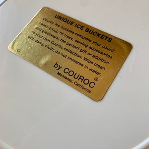 Mid-century Modern Couroc Fish Market Ice Bucket & Glassware Bar Set ...