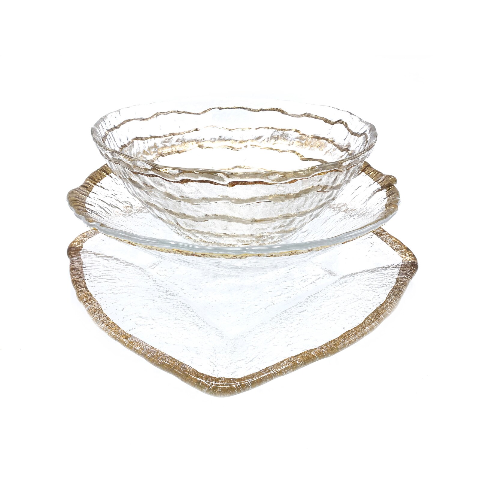 Set of 3 Large Vintage 1950's Mid Century IVV Glacier Ice - Etsy