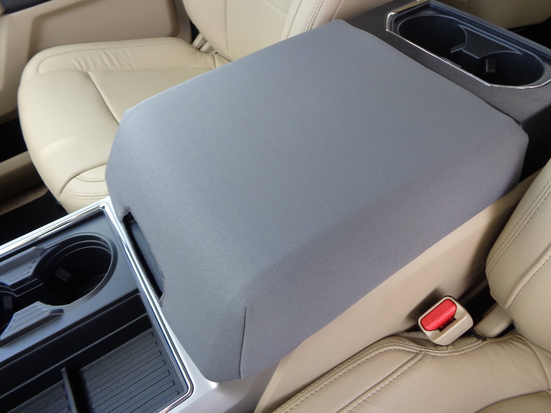 Designed to Fit Ford Trucks F150 F250 2014-2024 Neoprene Center Console ...
