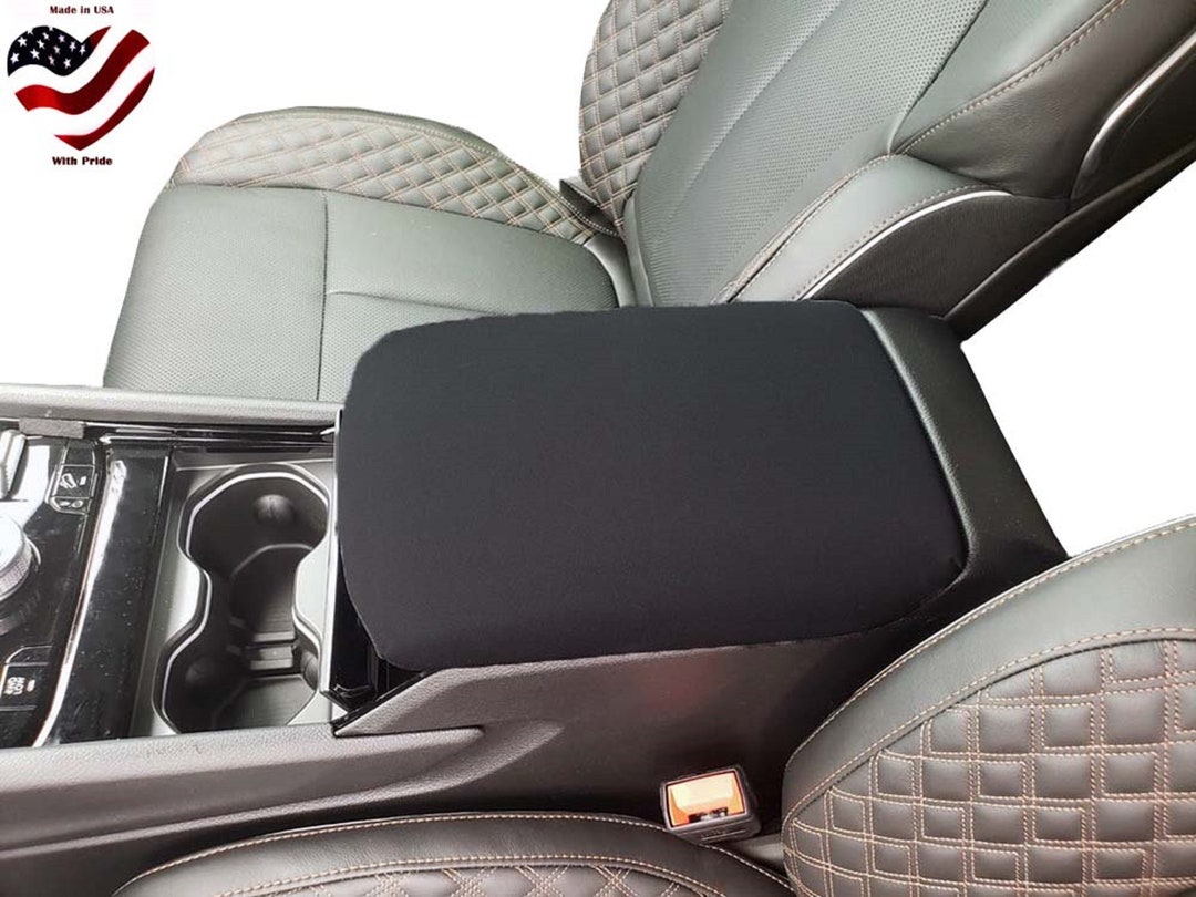 Designed for Jeep Grand Cherokee L MODEL Front and REAR Consoles With 3 ...