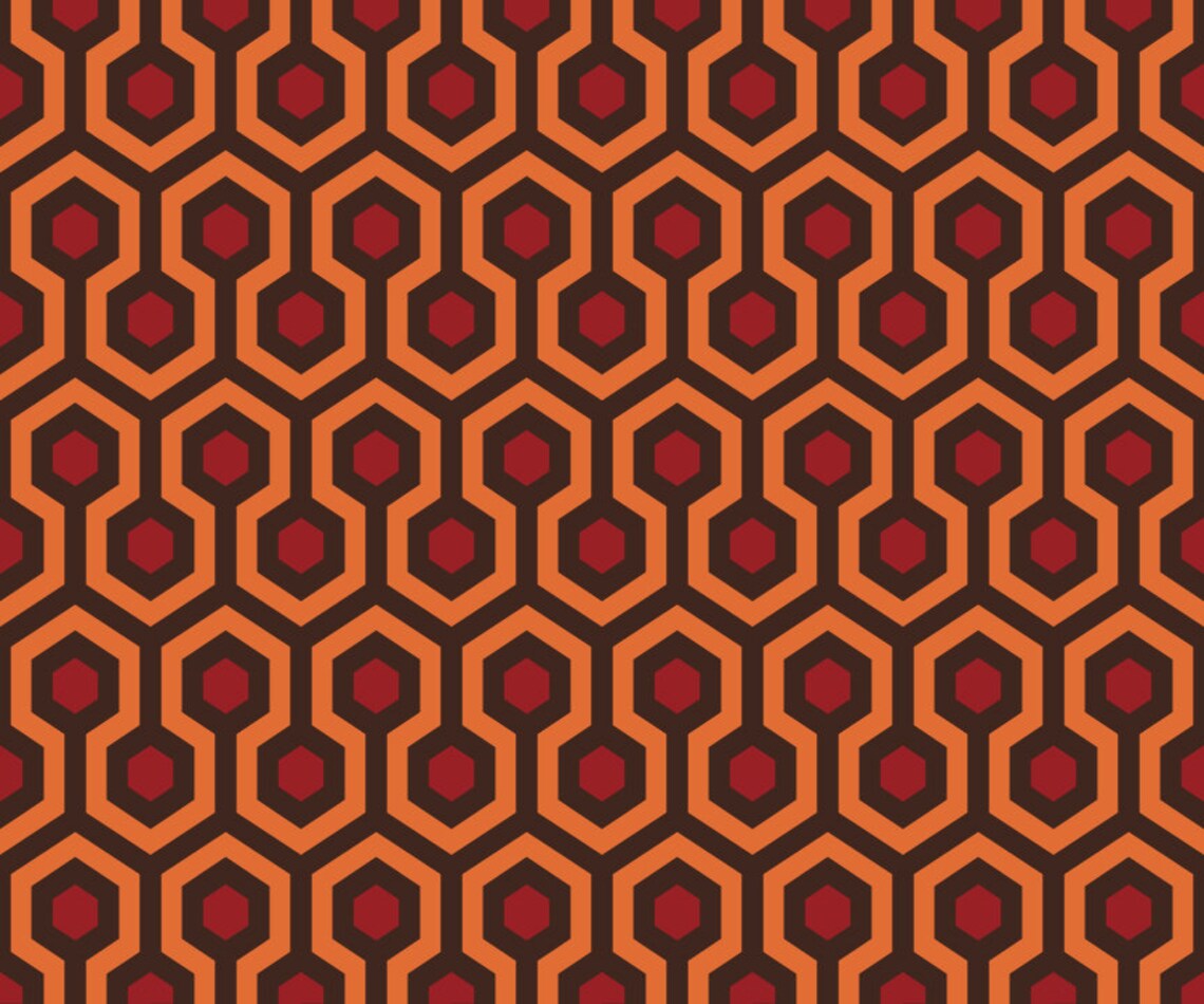 The Shining Carpet Pattern, Perfect Repeat Vector SVG Digital File - Etsy