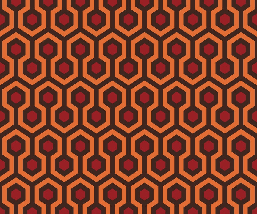 The Shining Carpet Pattern Vector