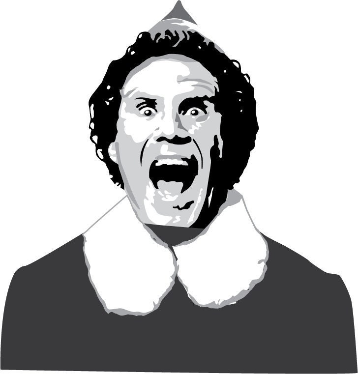 Will Ferrell Portrait Black And White