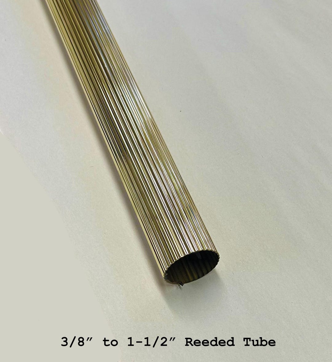 Reeded Style Brass Tubing - Etsy