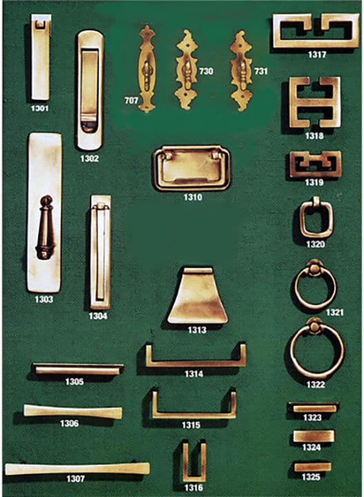 Furniture Hardware - Asia Style - Solid Brass - Etsy
