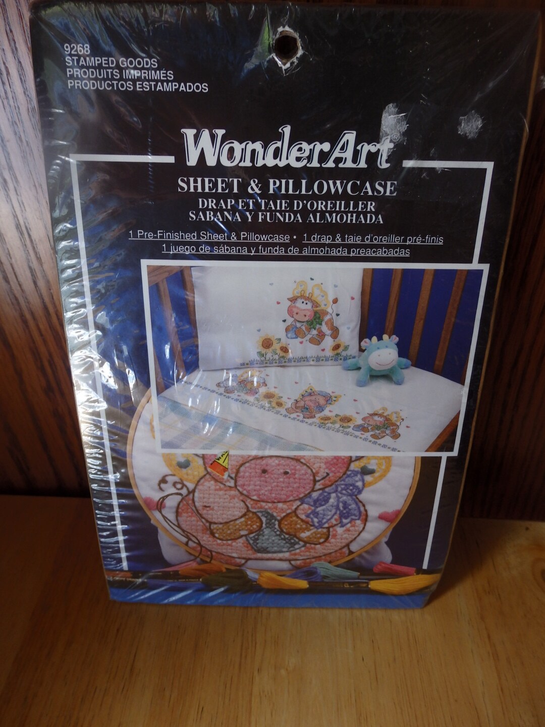 Wonderart Stamped Goods Embroidery Craft Kit Heavenly Creature #9268 - Etsy