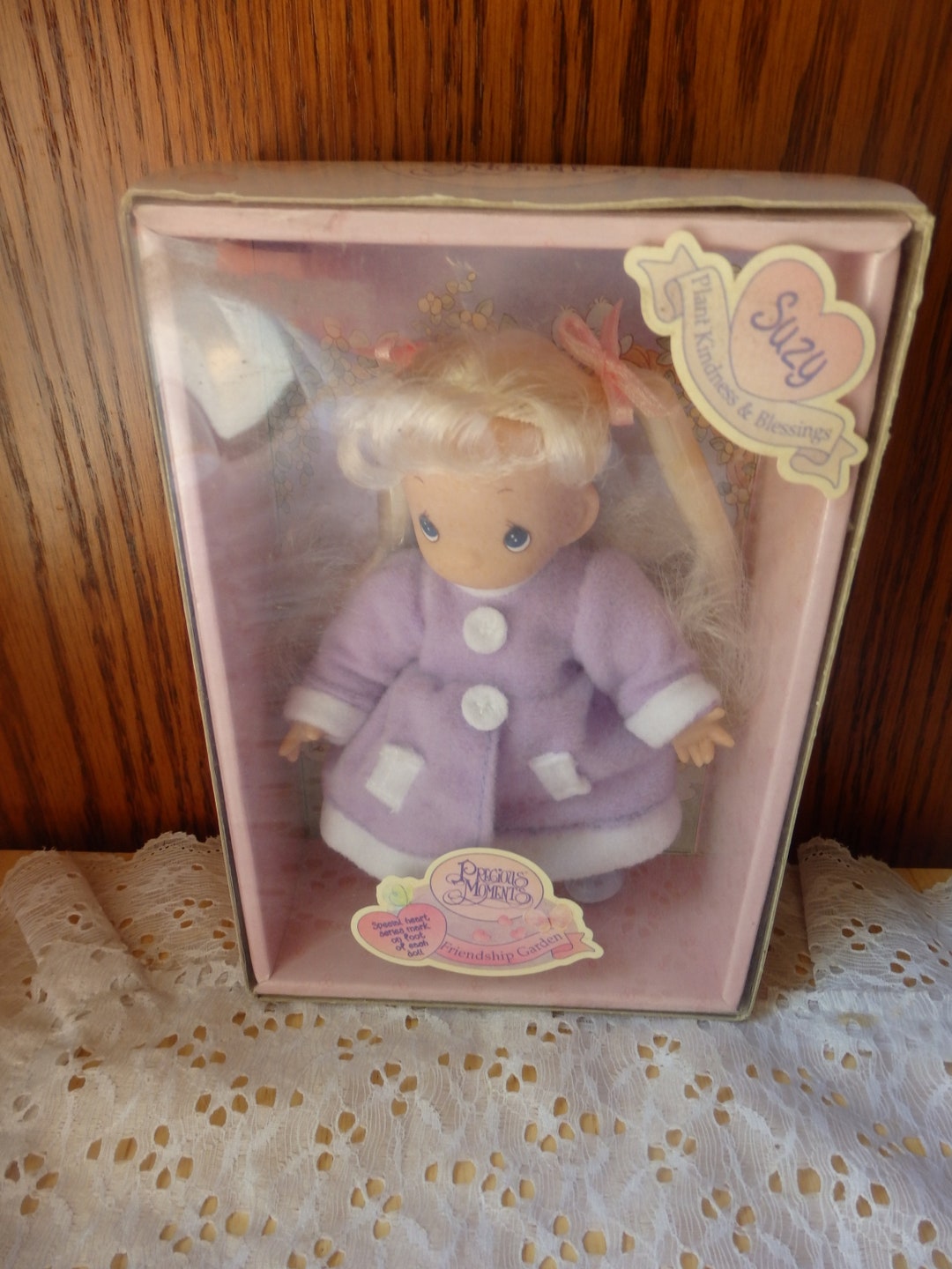 Vintage Precious Moments Friendship Garden Series Suzy NIB 1998 - Etsy