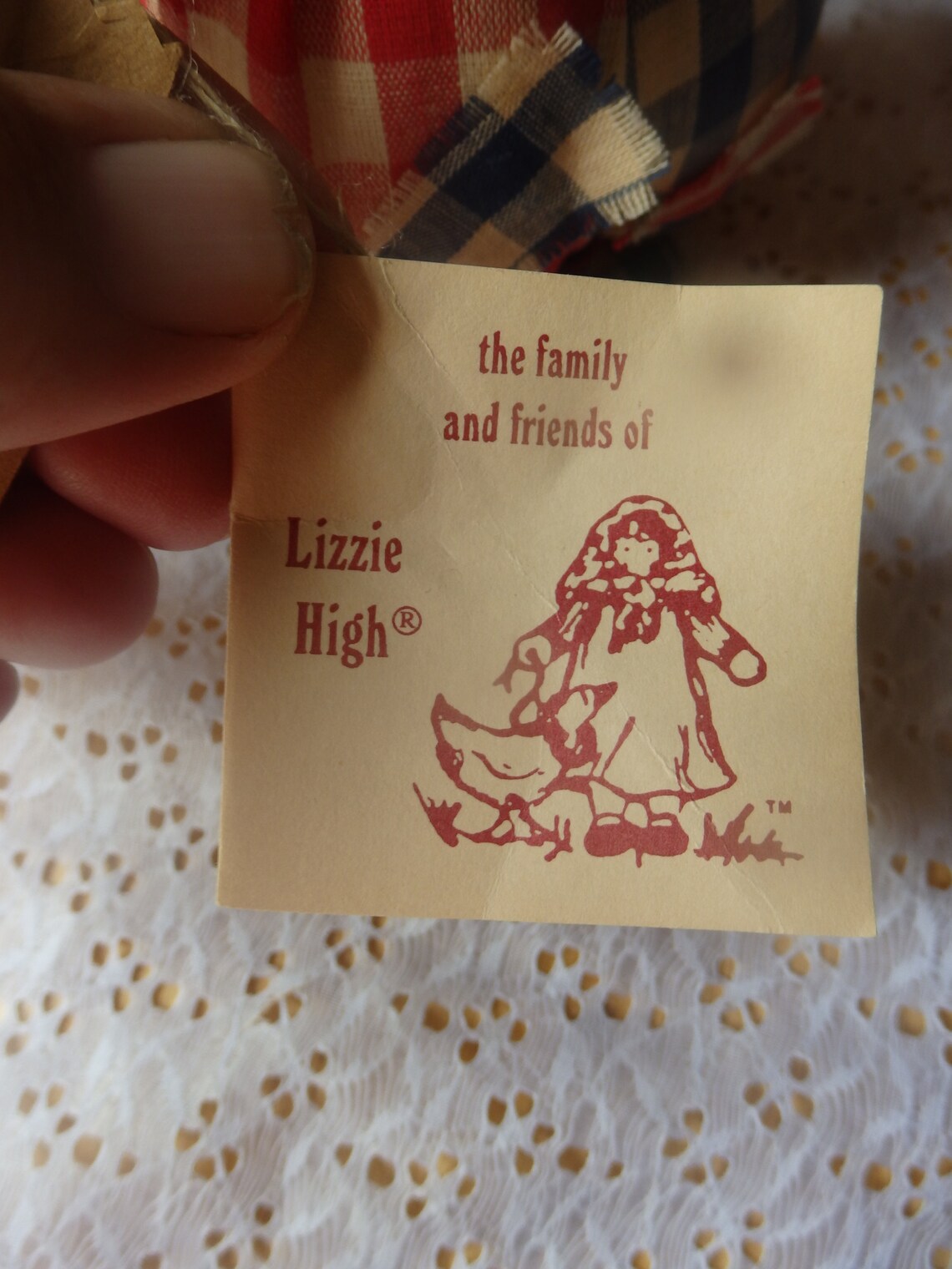 Vintage Wooden Lizzie High Doll Halloween the Little Ones 1992 Lizzy ...