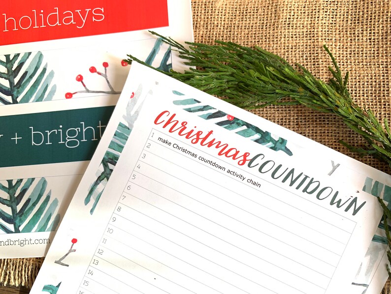Christmas Planner Printable & Activity Bundle INSTANT - Etsy