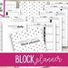 Printable Daily Block Schedule Planner Instant Download - Etsy