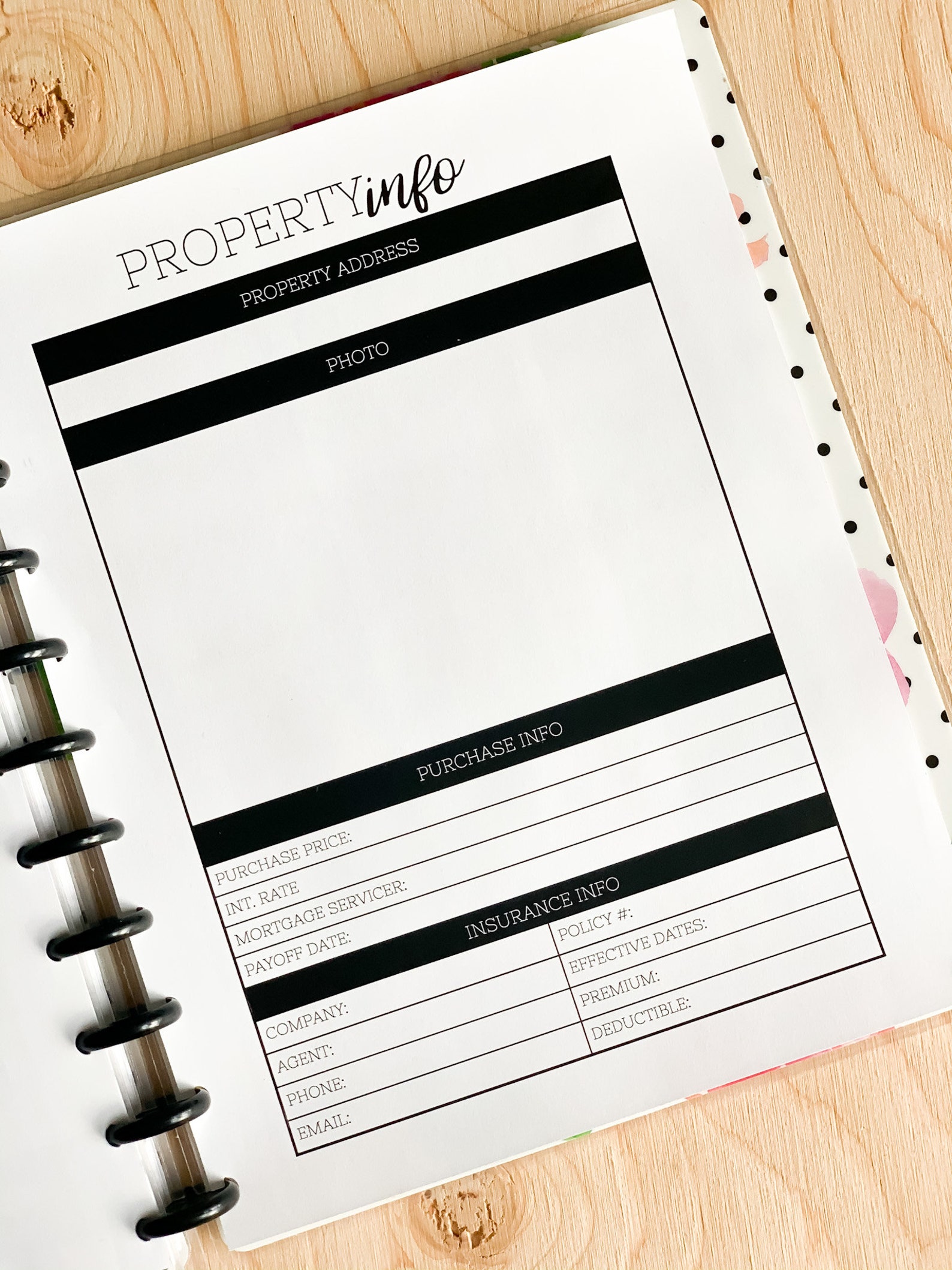 Printable Home Maintenance Binder, Maintenance Log, Maintenance ...