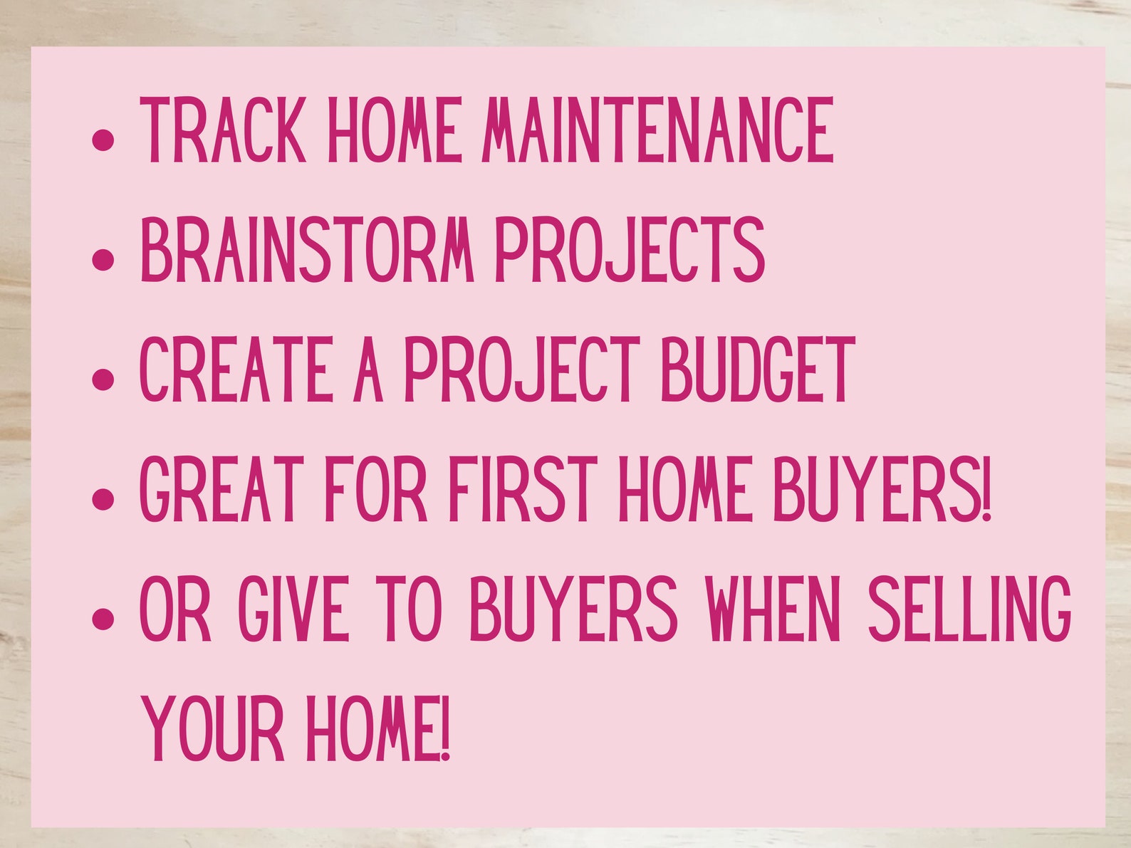 Printable Home Maintenance Binder, Maintenance Log, Maintenance ...