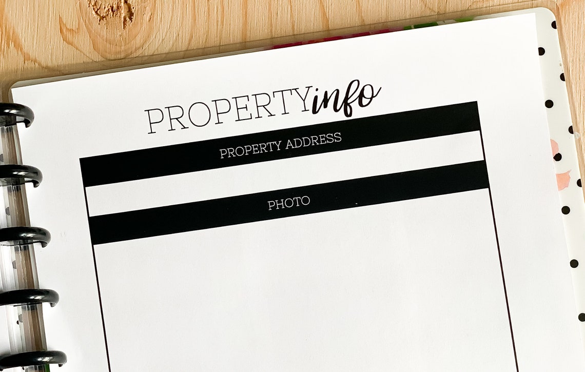 Printable Home Maintenance Binder, Maintenance Log, Maintenance ...