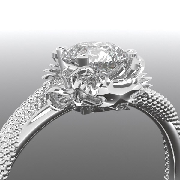 Dragon Engagement Ring - Etsy