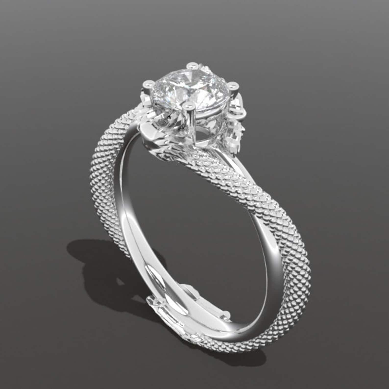 Dragon Engagement Ring - Etsy