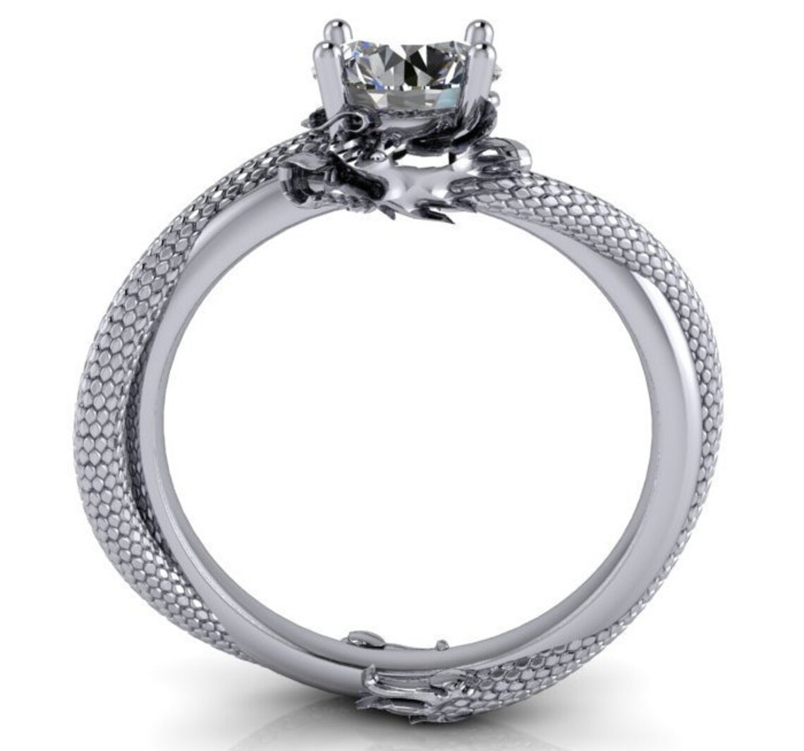 Dragon Engagement Ring - Etsy
